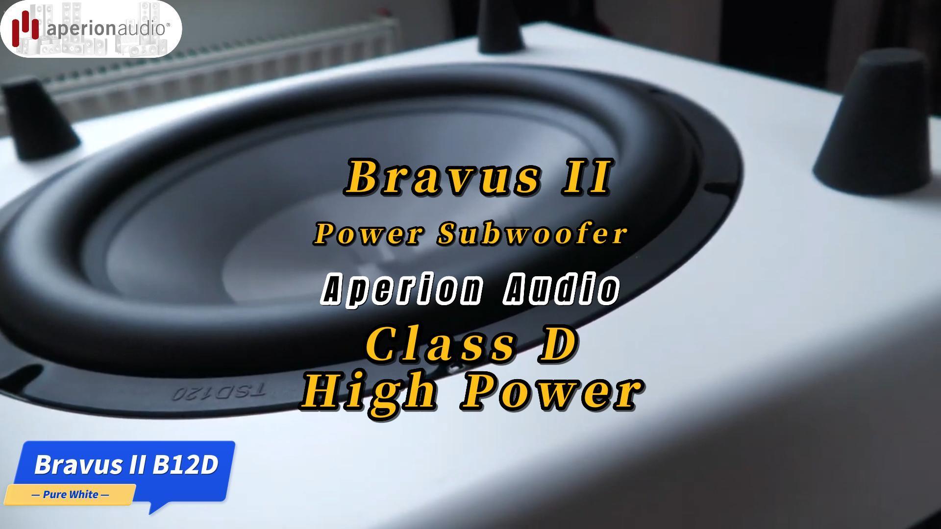 Aperionaudio Bravus II 12D Class D Power Subwoofer | Feels Like Home ...